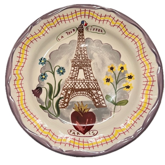 Anthropologie | Dining | Anthropologie Nathalie Lete Paris Eiffel Tower ...